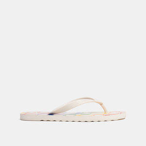 Coach | Shoes | Nwt Coach Outlet Zak Flip Flop In Rainbow Signature ...